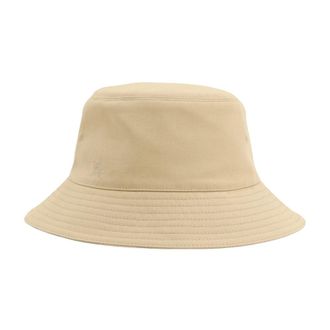 Burberry Femme, Accessoires, Beige, Taille: XS Cloche en mélange de coton piqué