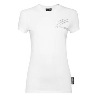 Plein Sport Femme, Tops, Blanc, Taille: 38 FR T-Chemises