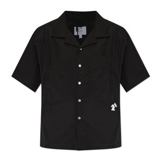 Rhude Kurz&auml;rmeliges Hemd - - Shirts - Herren - Schwarzk - S