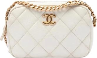 Chanel Sac bandouli&egrave;re Pre-owned - Femme - Pre-owned - Blanc - Taille: ONE Size