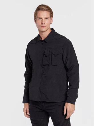Brave Soul &Uuml;bergangsjacke MJK-OTLEY Schwarz Regular Fit