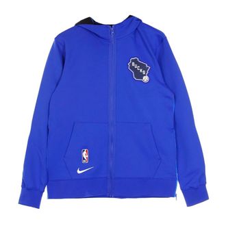 Nike Leichter Kapuzen-Zipper-Sweatshirt Showtime Edition - - Sport - Herren - Blau - XL
