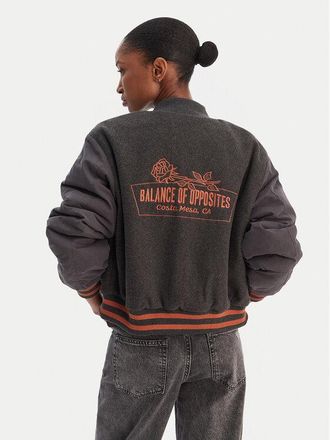 Rvca Bomberjacke Ryan 23B163507 Grau Regular Fit