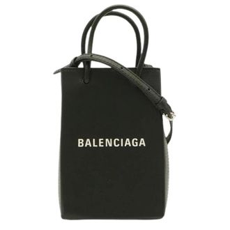 Balenciaga Pre-owned Leder Handyhalter Tasche - - Pre-owned - Damen - Schwarzk - ONE SIZE