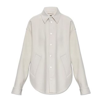 Balenciaga Cashmere Shirt - - Knitwear - Damen - Beige - M