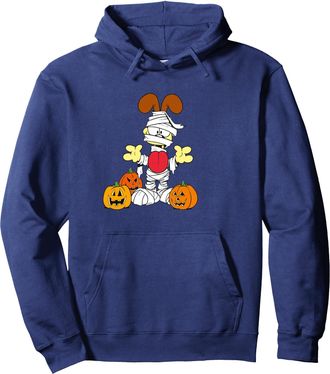 Garfield Odie Halloween Mummy Ghouls Kürbisse Zombie Classic Pullover Hoodie