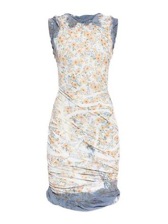 Diesel Robe Au Genou - Bleu
