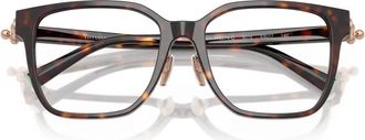 Tiffany & Co. unisex, Accessoires, Brun, Taille: 53 MM Tf2274D Optical Frame