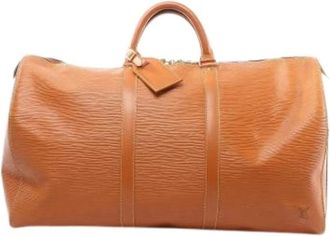 Louis Vuitton unisex, Pre-owned, Brun, Taille: ONE Size Pre-owned Keepall 50