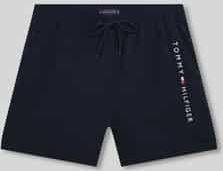 Tommy Hilfiger Badehose mit Label Print