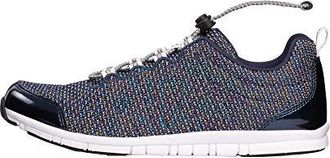 Scholl Wind Step, Sneaker, Donna, Blu Scuro Multicolor, 36 EU