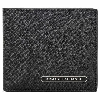 A|X Armani Exchange Portemonnaies - BARCELONA BIFOLD COIN POCKET 1er Pack - Gr. unisize - in Schwarz - f&uuml;r Damen