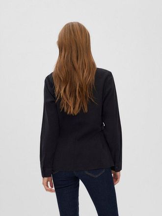 Vero Moda Langarmbluse VMELLIOT LS SHIRT WVN NOOS Viskosemischung, regular fit