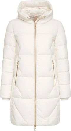 Duno Femme, Manteaux, Blanc, Taille: 38 FR Puria Parka