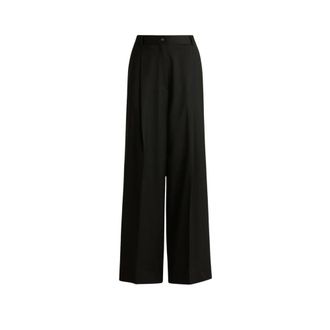 Kiton Pure Wool Pantalons - Femme - Pantalons - Noir - Taille: 38 FR