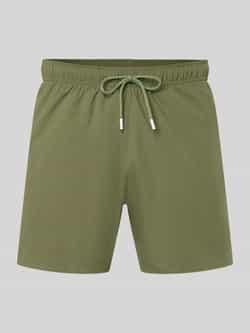 HUGO BOSS Badeshorts mit Label Stitching Modell Iconic