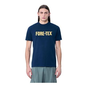 Metalwood Studio Homme, Tops, Bleu, Taille: S T-shirt Fore-Tex