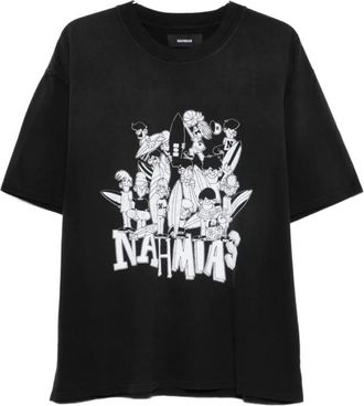 Nahmias Homme, Tops, Noir, Taille: 2XL T-shirt