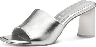 Tamaris Pantolette Damen Stilettoabsatz metallic,EU 36