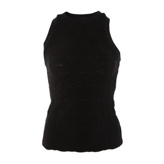 Pinko &Auml;rmelloses Top - - Tops - Damen - Schwarzk - XS