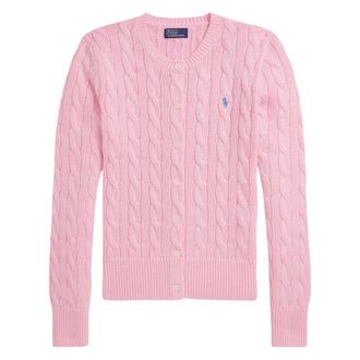 Polo Ralph Lauren Rundhals-Cardigan - - Knitwear - Damen - Rosa - M