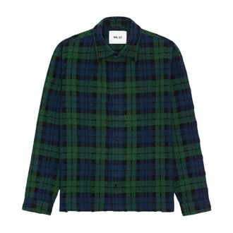 Nn.07 Casper Overshirt - - Shirts - Herren - Gr&uuml;n - M