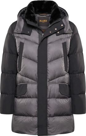 Moorer Homme, Manteaux, Gris, Taille: 5XL Veste Albert