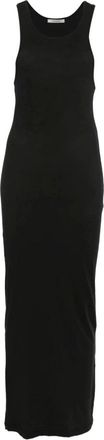 Entire studios Entire Studios, Femme, Robes, Noir, Taille: 36 FR Robe Midi Col Rond