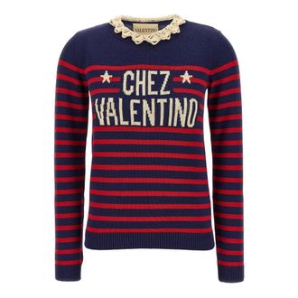 Valentino Garavani Femme, Pulls, Multicolore, Taille: 38 FR Chez Valentino Sweater