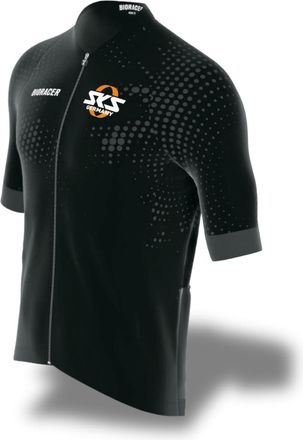SKS Germany SKS Germany Rennrad-Trikot Herren S Punkte (Leichter Smooth-Stoff, elastischer Bund mit Silikoneinlagen, Nahtlose Clean-Cut-&Auml;rmel, DREI R&uuml;ckentaschen,