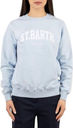 Saint Barth Femme, Sweatshirts et sweats &agrave; capuche, Bleu, Taille: 36 FR Maglia