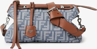 Fendi By The Way Soft Medium FF Jacquard denim crossbody bag - FENDI - gender_Woman