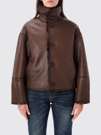 Urban Code Veste courte r&eacute;versible en fausse fourrure avec col chemin&eacute;e