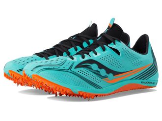 Saucony Endorphin 3 Leichtathletikschuh für Herren, Cool Mint/Black, 43 EU