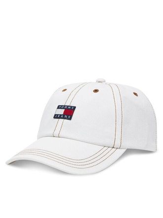 Tommy Jeans Cap Heritage AW0AW17572 Creme