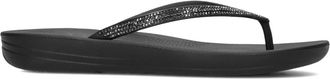 FitFlop Schwarze Strass Pantoletten - - Shoes - Damen - Schwarzk - 37 EU