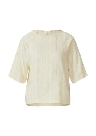 s.Oliver Kurzarmshirt T-Shirt T-Shirt im Fabricmix