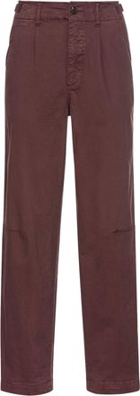 Camel Active Damen Mom Fit Chino Pflaume, womenswear-30/32
