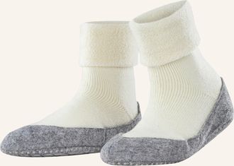 Falke Stoppersocken Cosyshoe Aus Merinowolle weiss