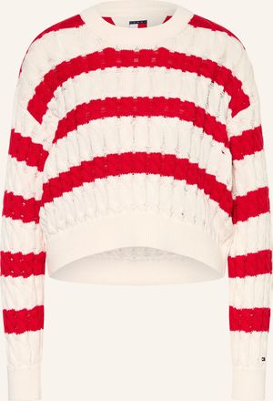 Tommy Jeans Pullover rot