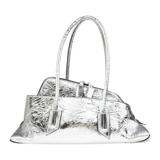 The Attico La Passeggiata Small Top Handle - Femme - Sacs - Gris - Taille: ONE Size