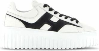 Hogan Femme, Chaussures, Blanc, Taille: 40 EU H-Stripes Baskets