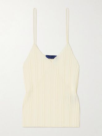 Sharon Wauchob Caraco En Cr&ecirc;pe De Chine Pliss&eacute; Kaya - Ivoire