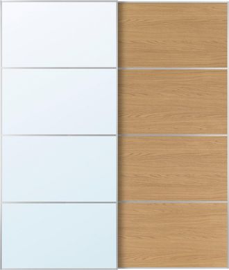 IKEA AULI / MEHAMN Schiebet&uuml;rpaar
