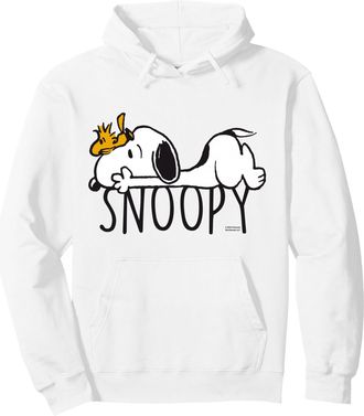 Peanuts Snoopy mit Woodstock Pullover Hoodie
