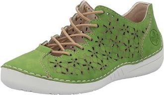 Rieker Femme 52518 Chaussures à Lacets, Vert, 41 EU