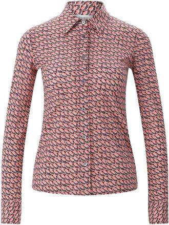 Caliban Chemisier cintr&eacute; - Femme - Blouses et Chemises - Rose - Taille: 40 FR