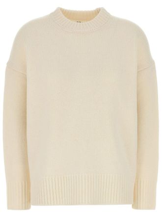 Co pull oversize à col rond - Tons neutres