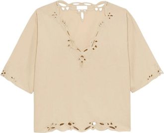 Alchemist Femme, Blouses et Chemises, Beige, Taille: 40 FR Aila Top
