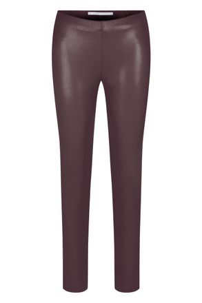 Raffaello Rossi Hose Resa Vegan Elastic Nappa Leather, Farbe:Bordeaux, Gr&ouml;&szlig;e:42